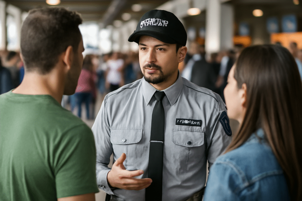 De-escalation in Crowded Environments - Defender Training Grounds