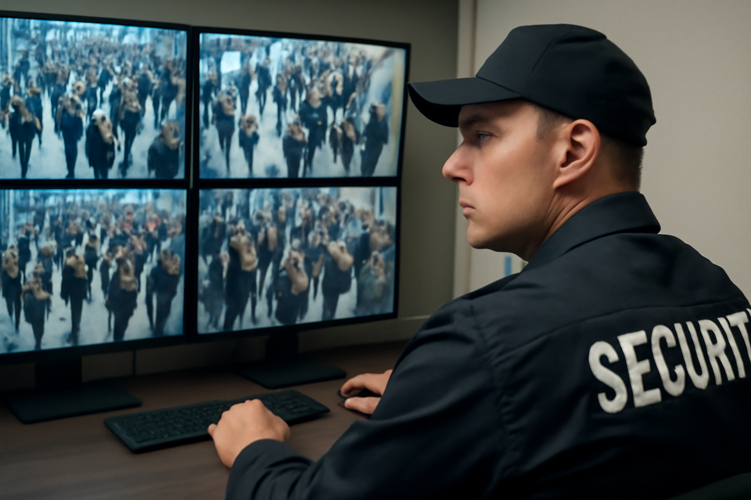 Human Monitoring Skills for Security Guards - Defender Training Grounds
